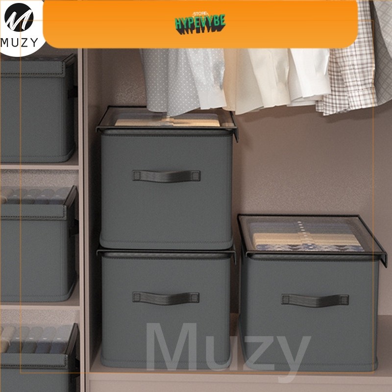 Jual HypeDecoration - Storage box Lipat kotak penyimpanan Pakaian baju ...