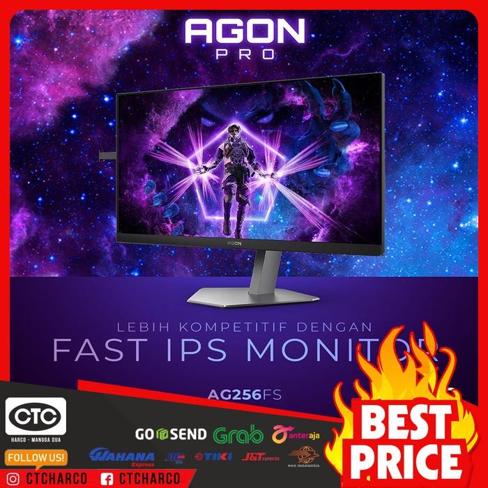 Jual Monitor Led AOC AGON Pro AG256FS 24.5" I IPS I FHD I 390Hz I 0.3ms ...