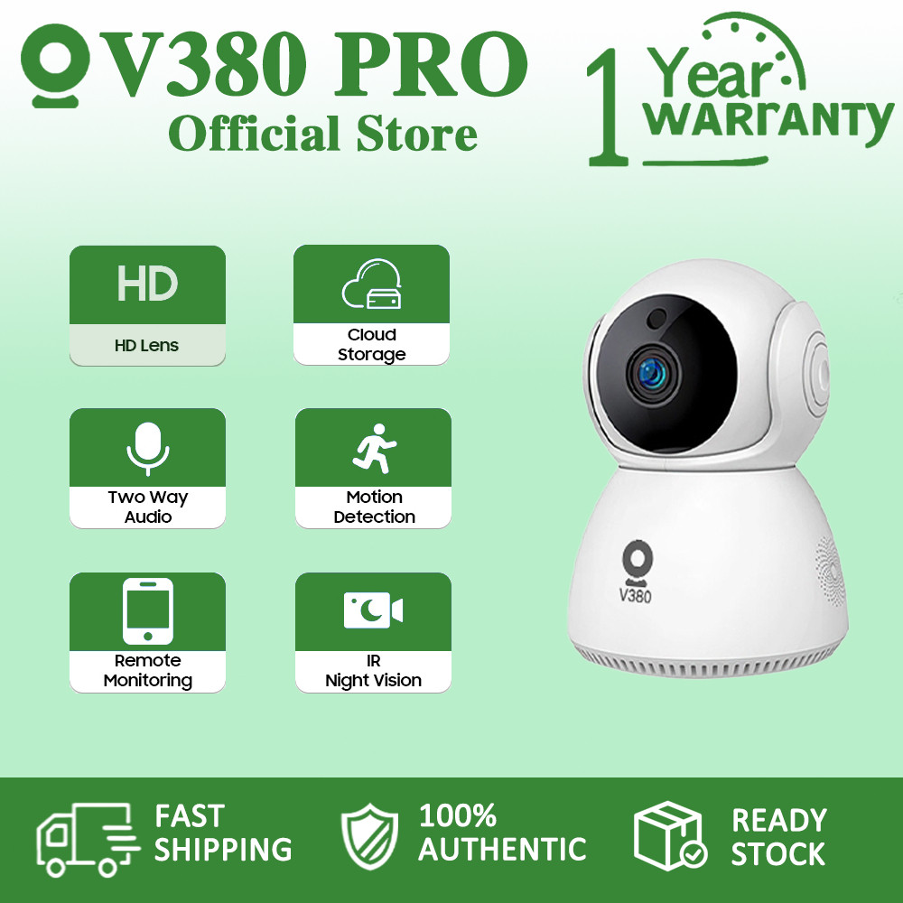 Jual IP CCTV V380 PRO Kamera 8MP Kamera Keamanan Rumah PTZ Panorama Penuh Warna PTZ HD | Shopee ...