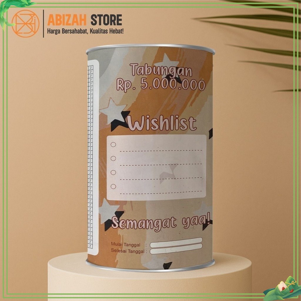 Jual Celengan Target Murah 2 RIBU TARGET 5 JUTA Celengan Target Jumbo ...