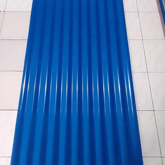 Jual Seng Gelombang Biru 180 x 80 cm | Shopee Indonesia