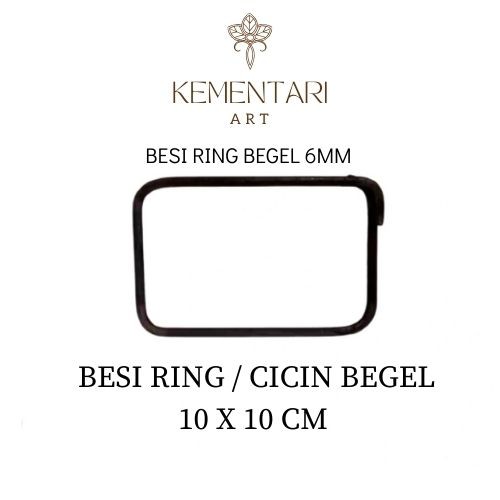 Jual Ring Cincin Besi / Behel/ Begel 10 x 10 cm Besi 8 HARGA PER PCS ...