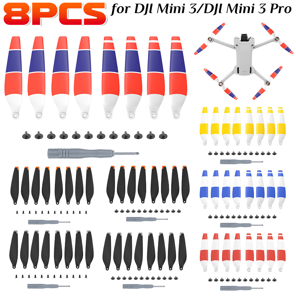 Jual Mini Replacement Prop Blades Low Noise Wings Blades Lightweight ...
