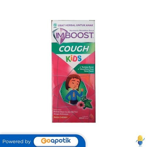 Jual Imboost Cough Kids Syrup Rasa Cherry 60 Ml | Shopee Indonesia