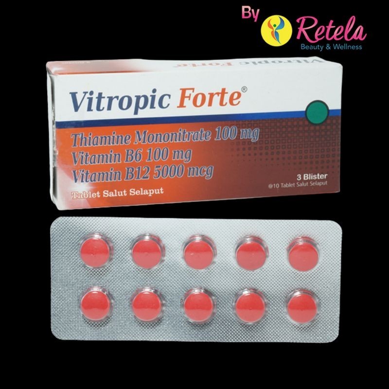 Jual VITROPIC FORTE 1 STRIP 10 TABLET | Shopee Indonesia