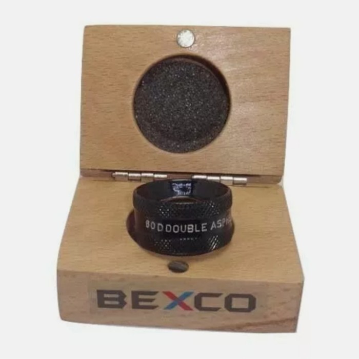 Jual Double Aspheric Lens 60D Ophthalmic Diagnostic in Wooden Box Bexco ...