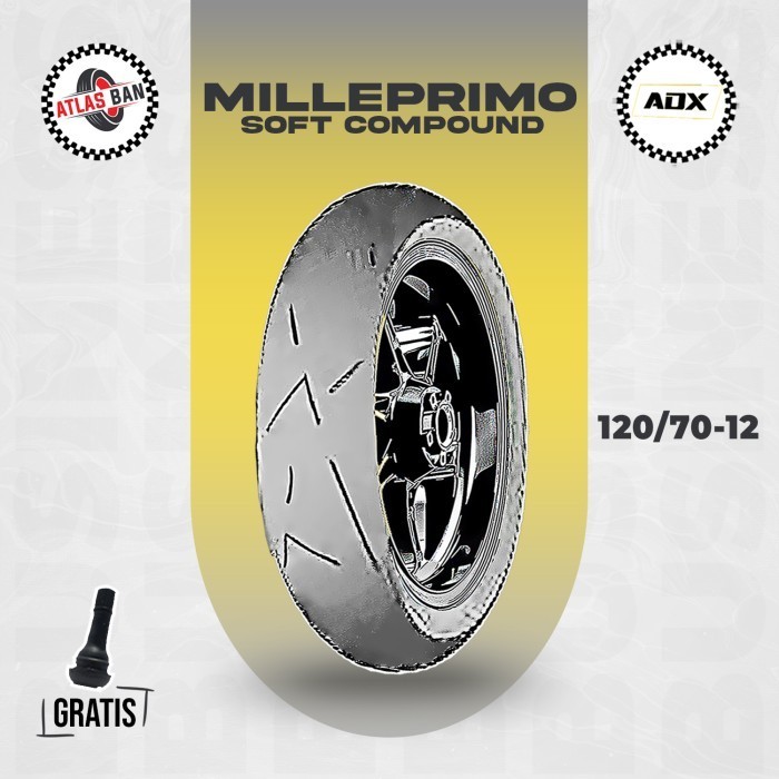 Jual Ban Tubles Motor VESPA MATIC ADX MILLEPRIMO 120/70 Ring 12 ...