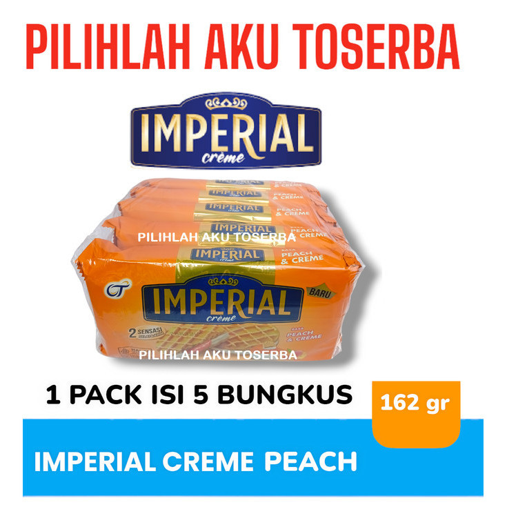 Jual IMPERIAL cream PEACH FAMILY PACK 162 gr - ( HARGA 5 pcs ) | Shopee ...