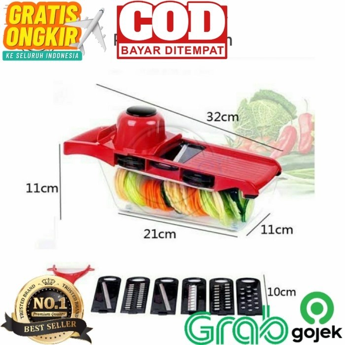 Jual Mandoline Stainless, Potong Memotong Lebih Cepat 10x Lipat DM ...