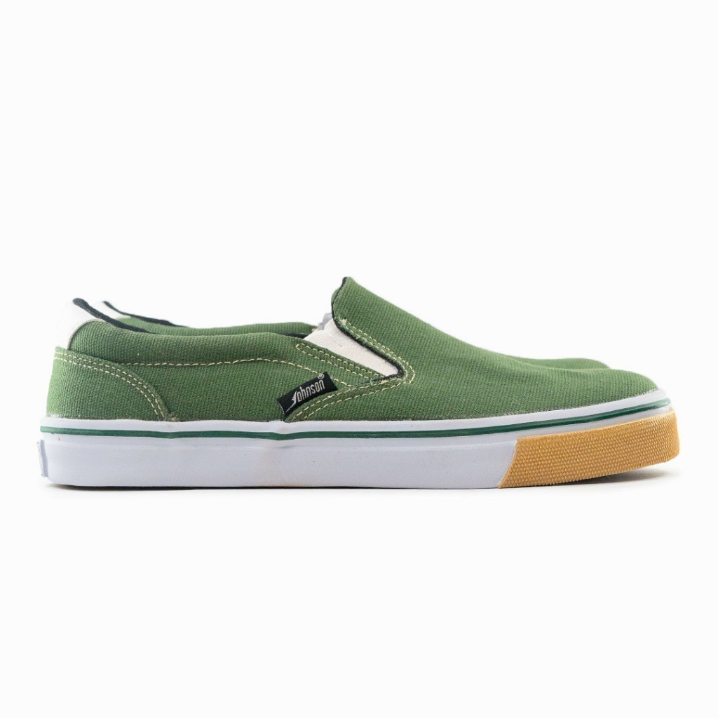 Jual [NEW HOT PRODUCT] Johnson - Slip On Jupiter | Green | Shopee Indonesia