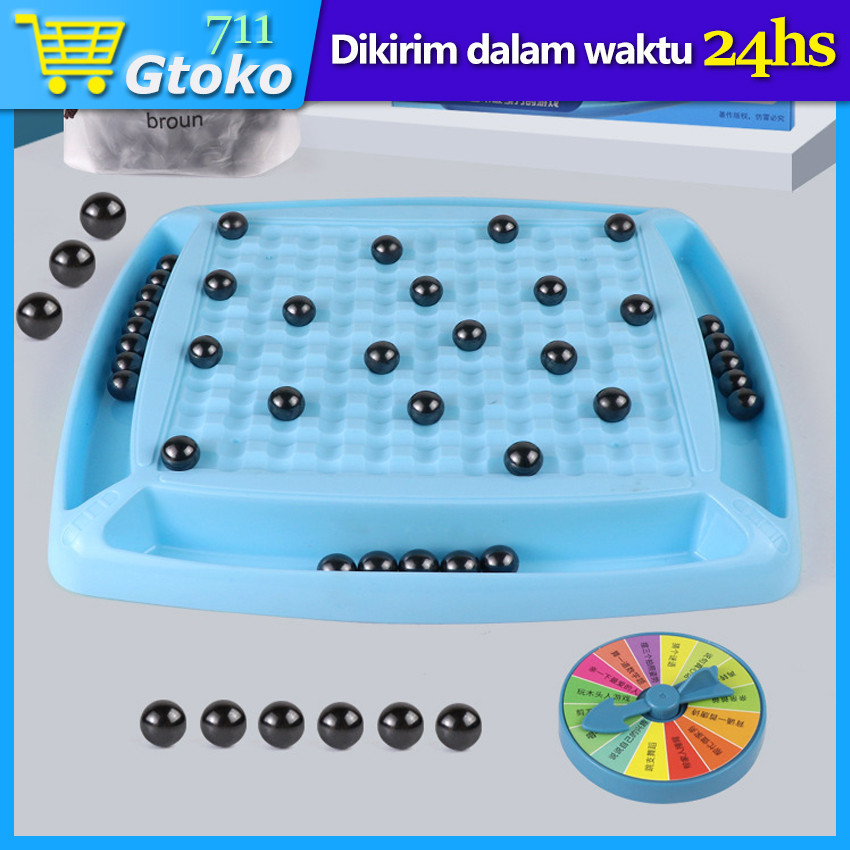 Jual Papan Permainan Magnet Bola Catur Interaktif Anak Mainan Keluarga ...