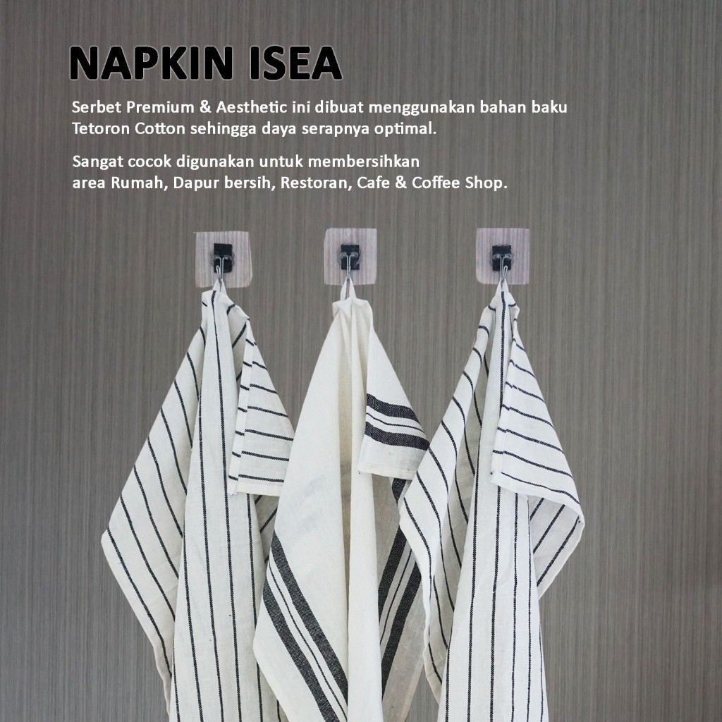 Jual Kain Lap / Napkin / Serbet Premium & Aesthetic ISEA Tetoron Cotton ... Jual Kain Lap / Napkin / Serbet Premium & Aesthetic ISEA Tetoron Cotton ...