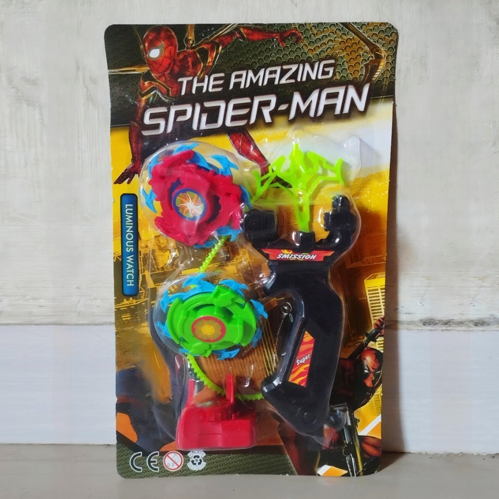 Jual Mainan Anak Gasing Spider | Shopee Indonesia
