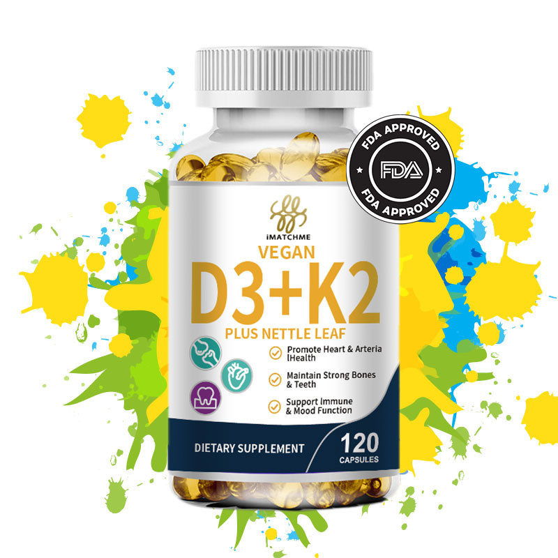 Jual iMATCHME D3 5000IU + K2 Complex capsule for Boosting Calcium ...