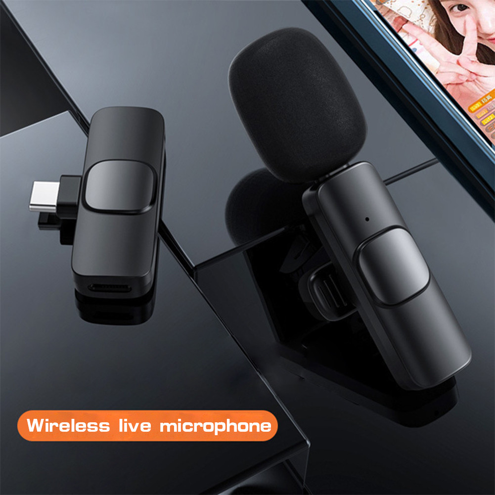 Jual Mic K8 Bluetooth Untuk Sistem Android dan Apple Clip On Youtuber ...