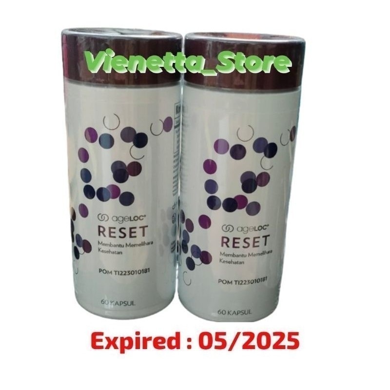 Jual 1 Botol Age loc RESET META resetmeta ED 05/2025 | Shopee Indonesia