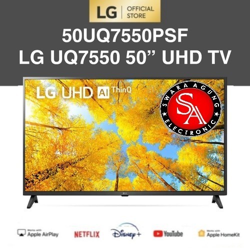 Jual Led UHD Smart TV 50 Inch LG Type: 50UQ7550 (Khusus Daerah Medan ...