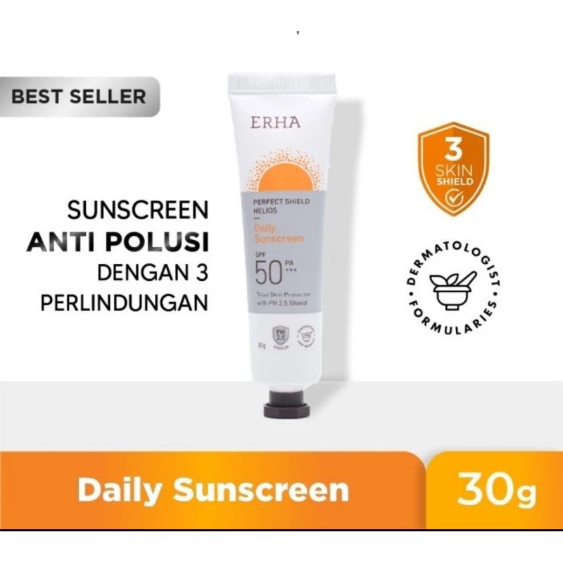 Jual Erha Perfect Shield Helios Daily Use SPF50 PA+++ 30g | Shopee Indonesia