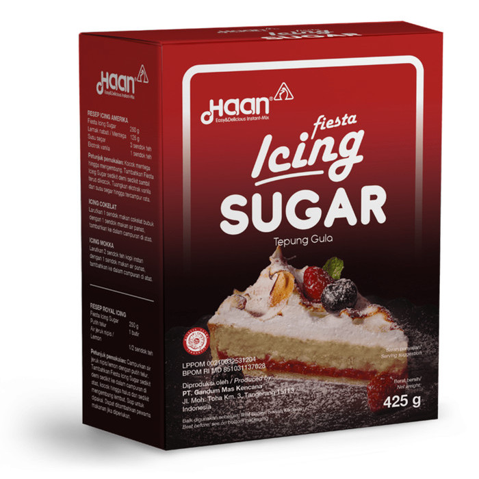Jual Haan Icing Sugar 425gr | Shopee Indonesia