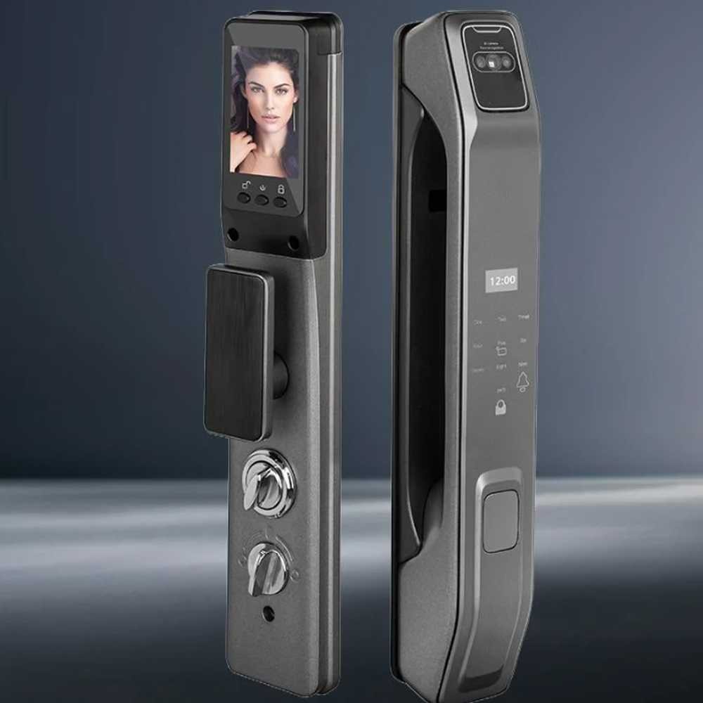 Jual JADERY Smart Door Lock Fingerprint Password Card Face Recognition ...