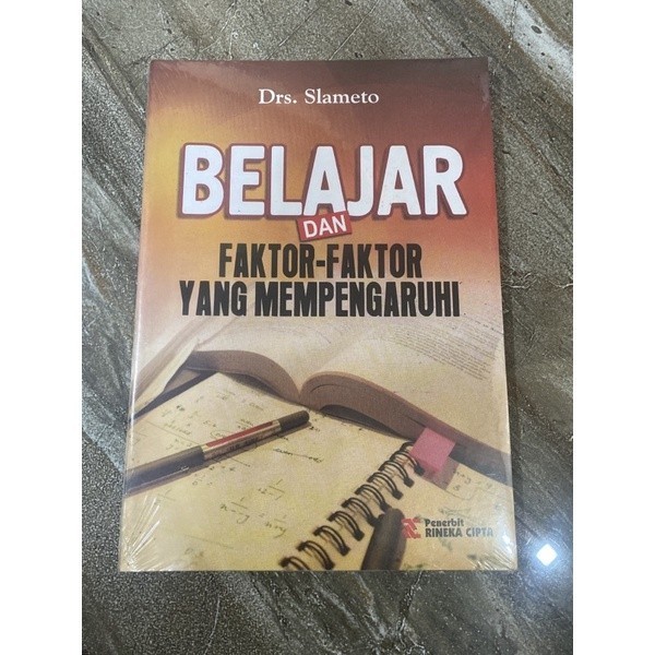 Jual Buku Belajar Dan Faktor Faktor Yang Mempengaruhi By Slameto / B N | Shopee Indonesia
