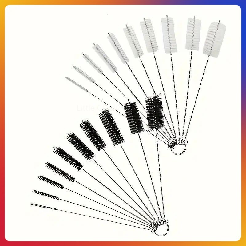 Jual Sikat tabung reaksi nilon baja tahan karat 10 buah/set sikat ...