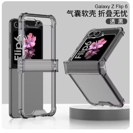 Jual TRANSPARENT CLEAR CASE SAMSUNG GALAXY Z FLIP 6 5G AIR BAG CASE ...