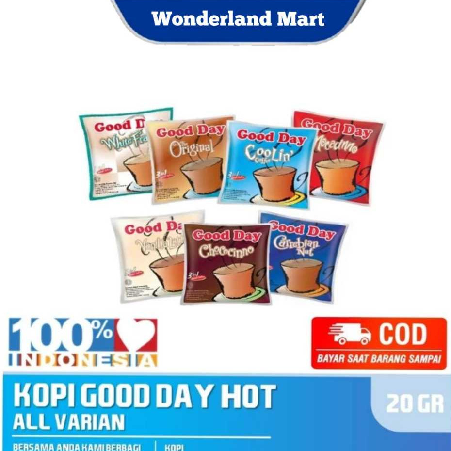 Jual GOODDAY 3IN1 INSTAN GOODDAY DUET 10 SACHET 1 RENCENG | Shopee Indonesia