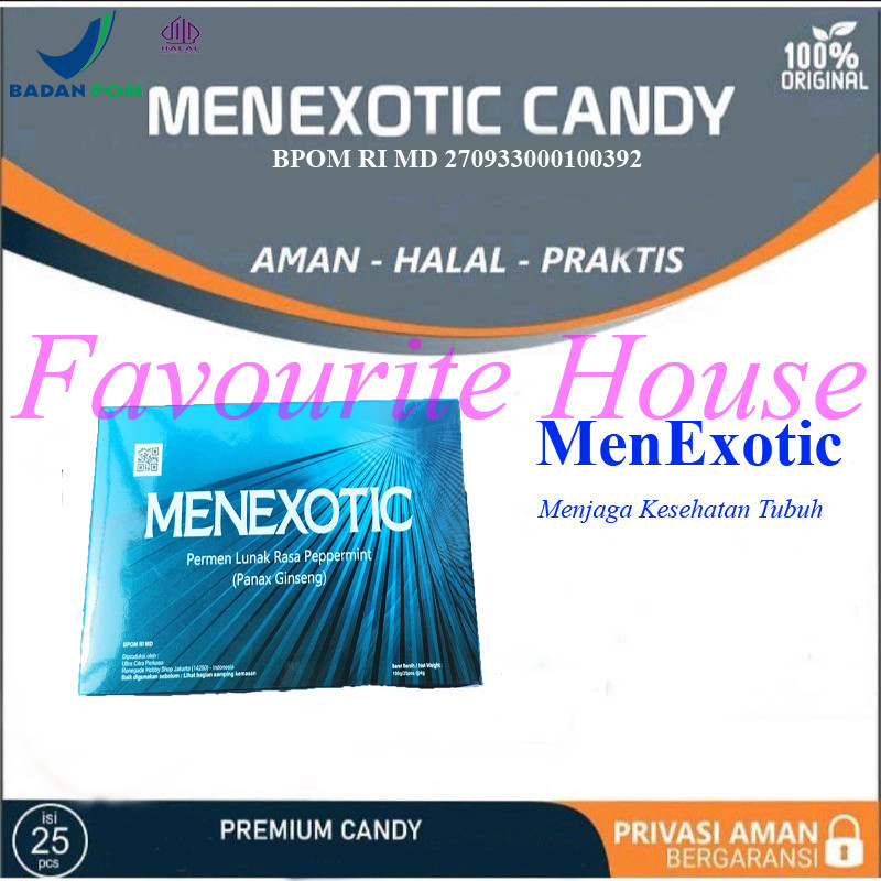 Jual MenExotic Candy isi 25 Pcs - Men Exotic Permen Gingseng ) | Shopee ...
