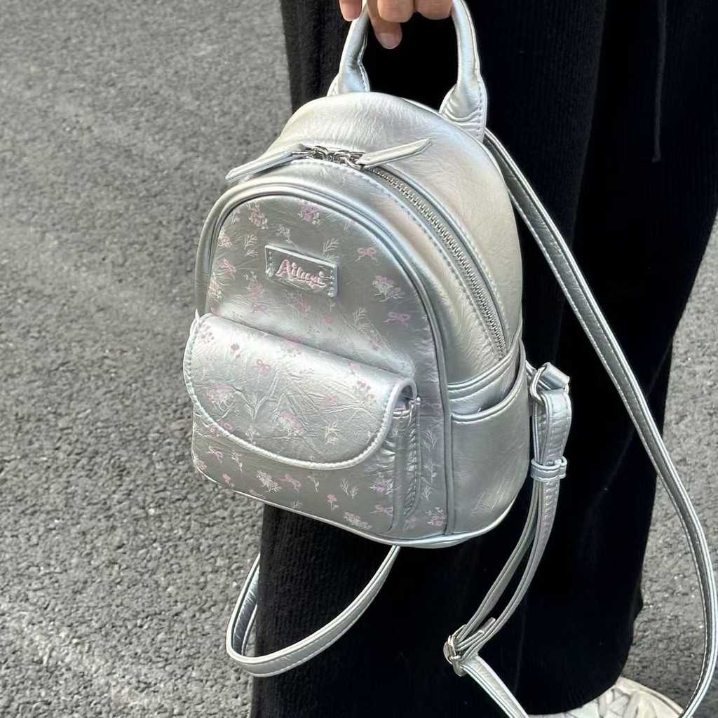 Jual [ COD ] Aroana Bag Korea niche gaya asing mini rantai bunga merah ...