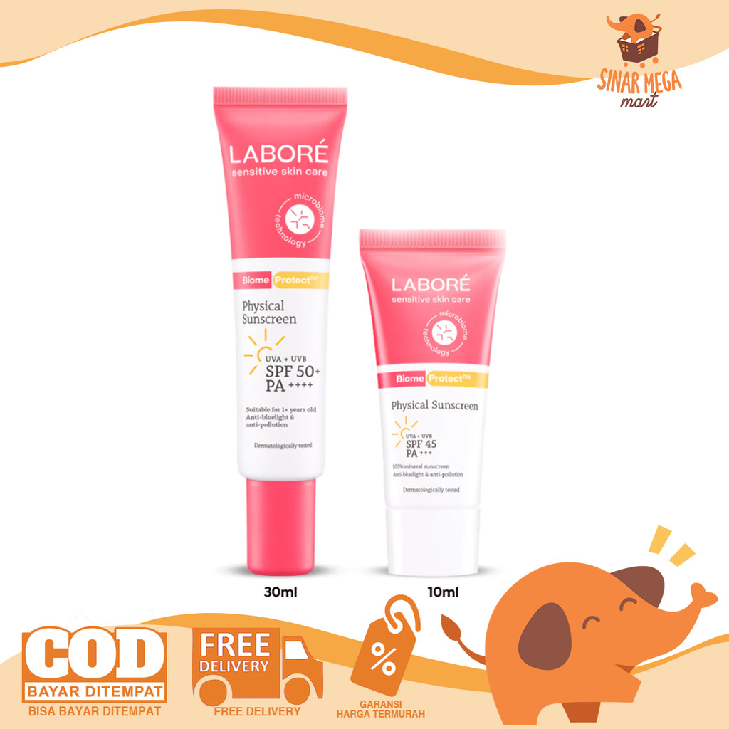 Jual LABORE Biome Protect - Physical Sunscreen SPF 50+ for Sensitive ...