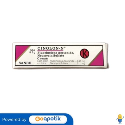 Jual Cinolon-N Cream 5 Gram Tube | Shopee Indonesia