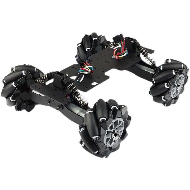 Jual Omnidirectional Mecanum Wheel RC Robot Car Adjustable Suspension ...