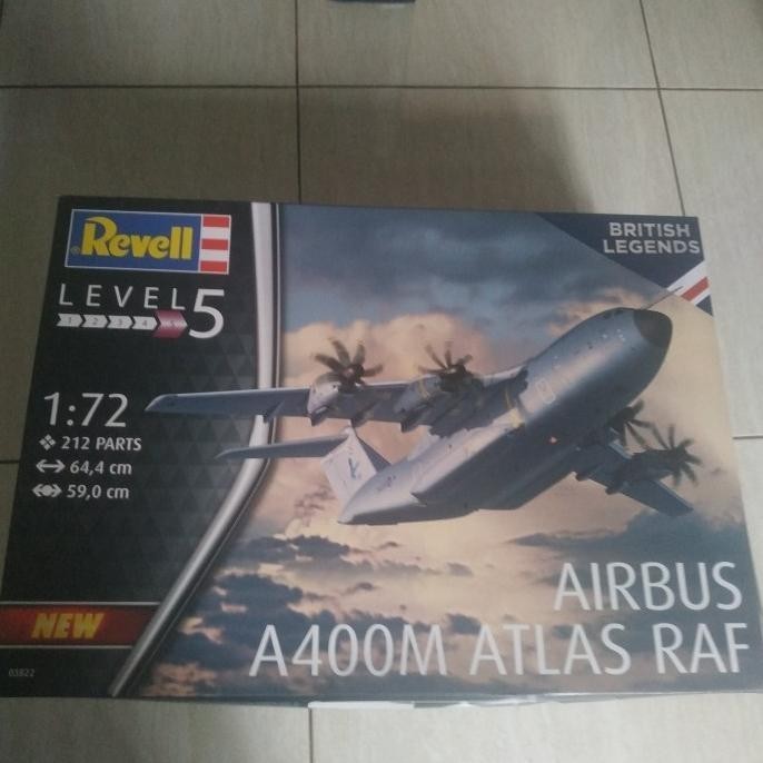 Jual New pesawat airbus A400M atlas RAF british legend 1/72 model kit ...