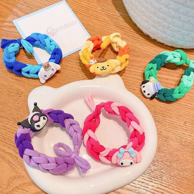 Jual Ikat Karet Rambut Kuncir Chibi Scrunchie Model Tambang Jepang ...