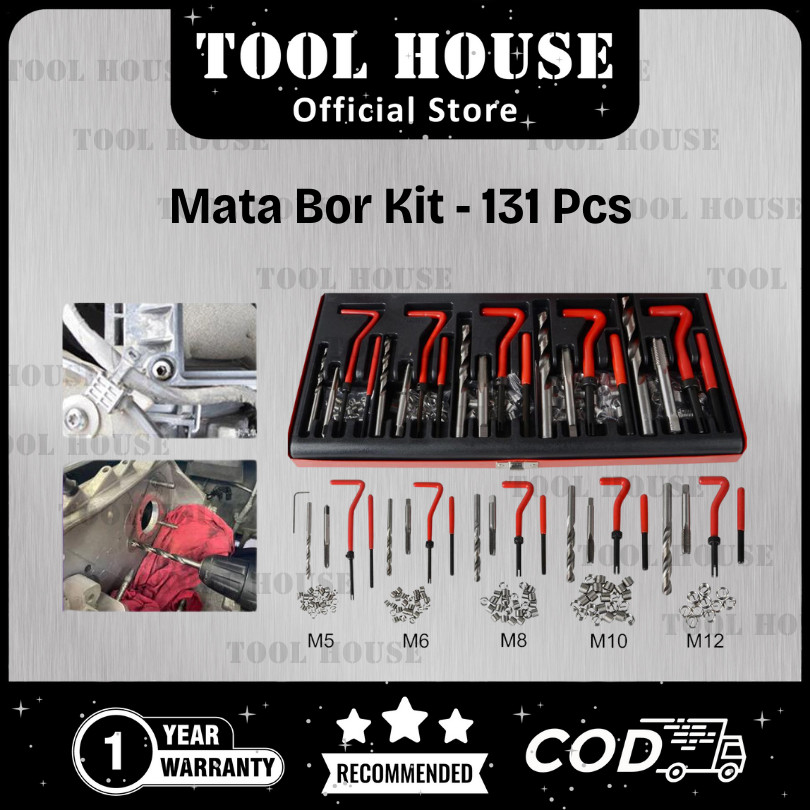 Jual Tool House [Garansi Toko 1 Tahun] 131 pcs Benang Perbaikan Alat ...