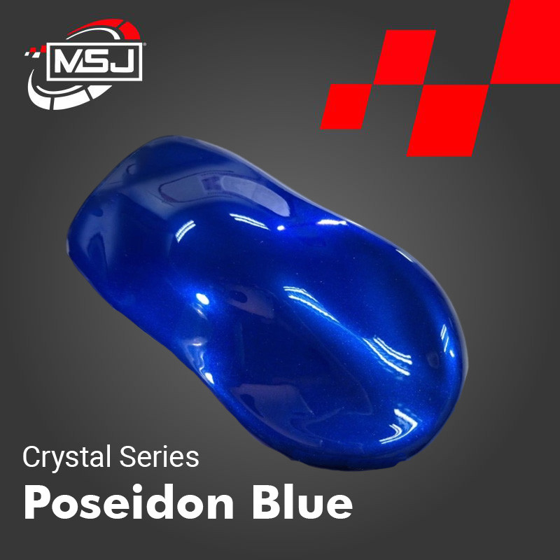 Jual Cat Mobil/Motor Poseidon Blue | Cat Crystal Series | MSJ | Shopee ...