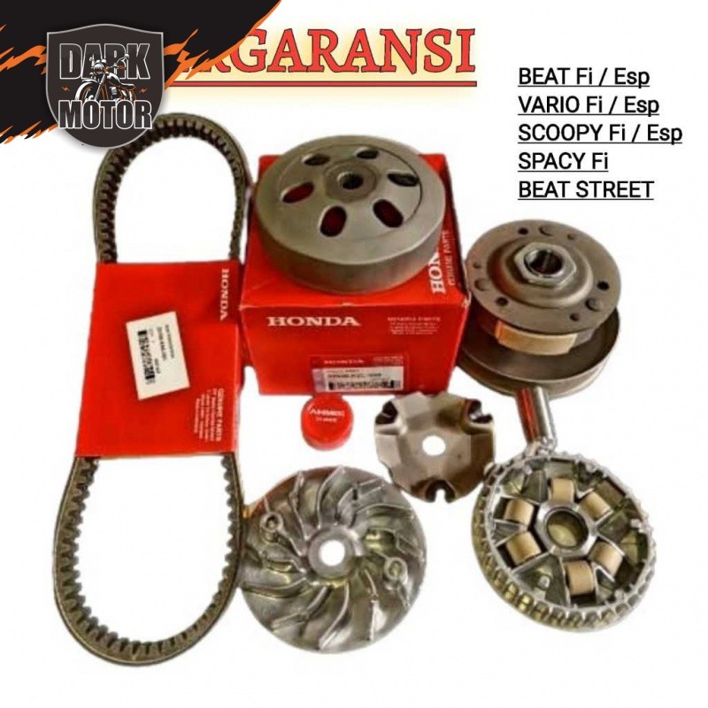 Jual Paket cvt komplit Lengkap Honda beat scoopy vario 110 ( fi esp / stater kasar dan halus ...
