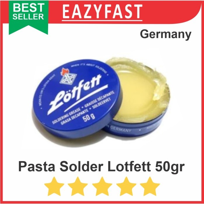 Jual Lotfet Lotfett 50g 50 g gram Pasta Minyak Solder Paste Flux Stannol | Shopee Indonesia
