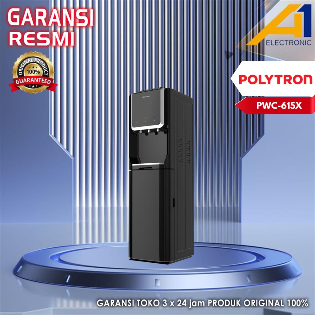 Jual Dispenser POLYTRON PWC 615X / PWC 615 X Galon Bawah | Shopee Indonesia