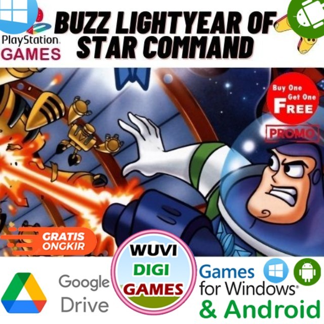 Jual Jual Game PC Buzz Lightyear of Star Command Emulator PS1 | Bisa ...