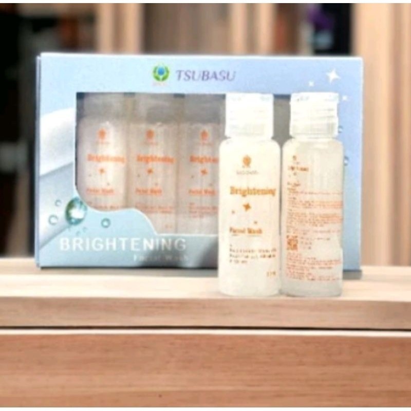 Jual Tsubasu Facial wash brightening sabun cair penghilang flek wajah ...