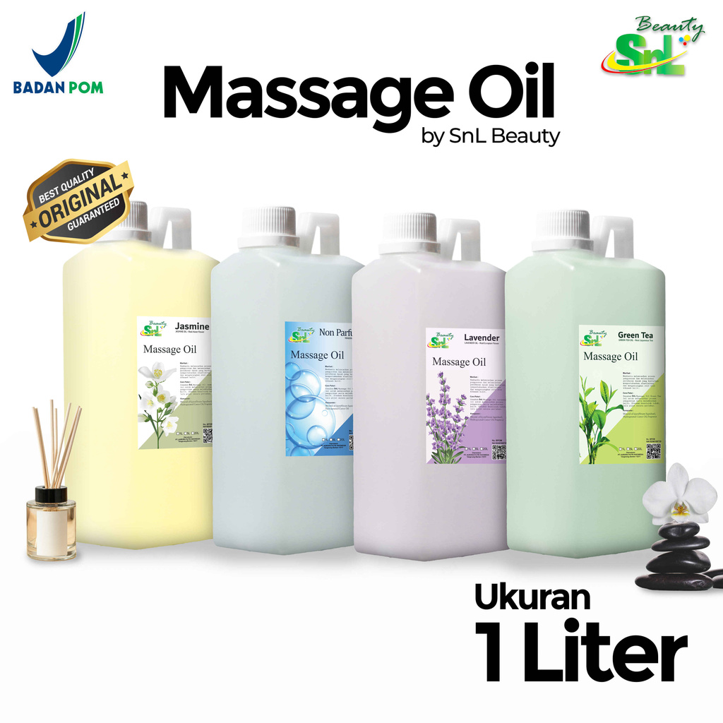 Jual SnL Massage Oil Minyak Pijat 1 liter | Shopee Indonesia
