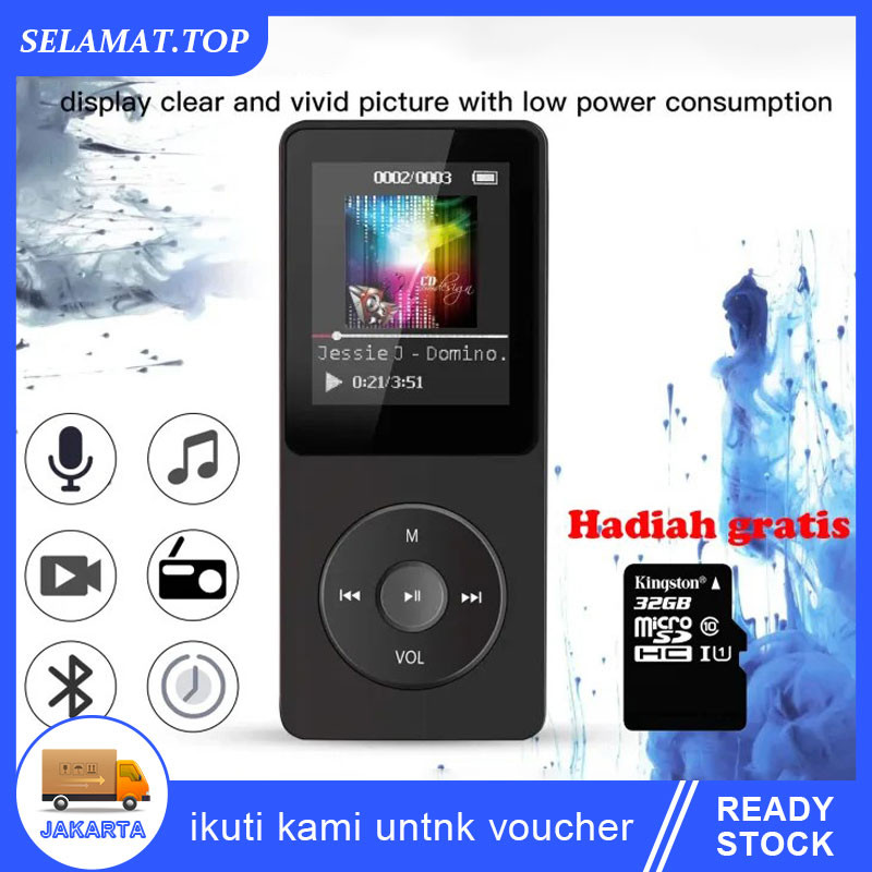 Jual MP4 Player Bluetooth MP3 Mini Player Bluetooth MP3 Bluetooth ...