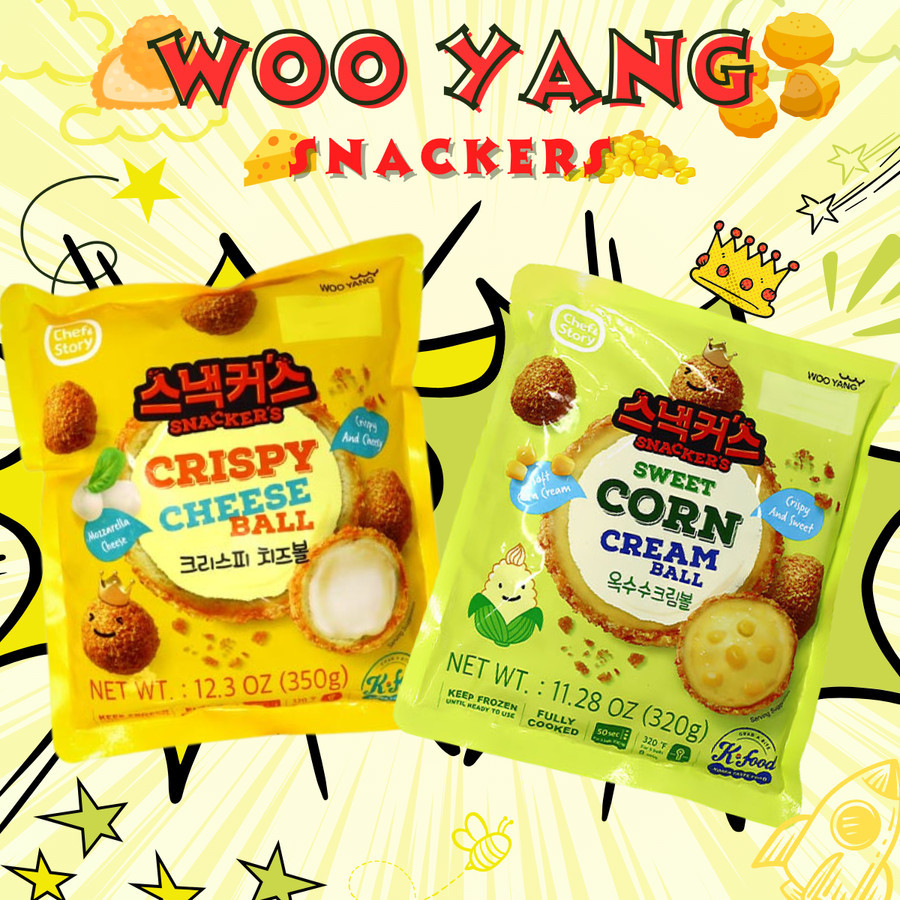 Jual WOOYANG - Sweet corn cream & Crispy cheese ball | Shopee Indonesia