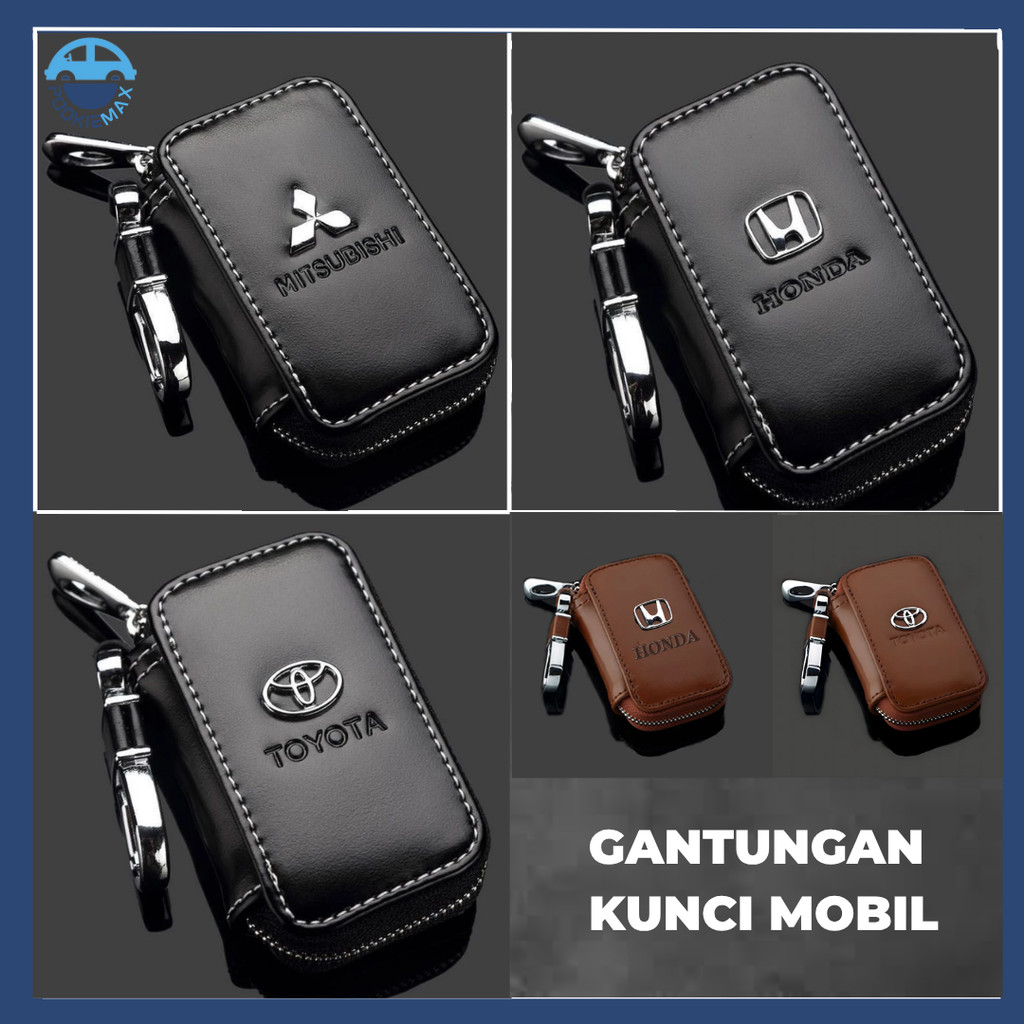 Jual Gantungan Kunci Mobil / Cover Kunci Mobil / Dompet STNK Kulit ...