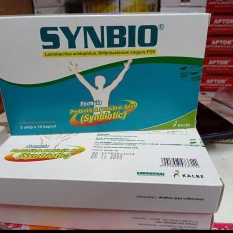 Jual SYNBIO suplemen probiotik box | Shopee Indonesia