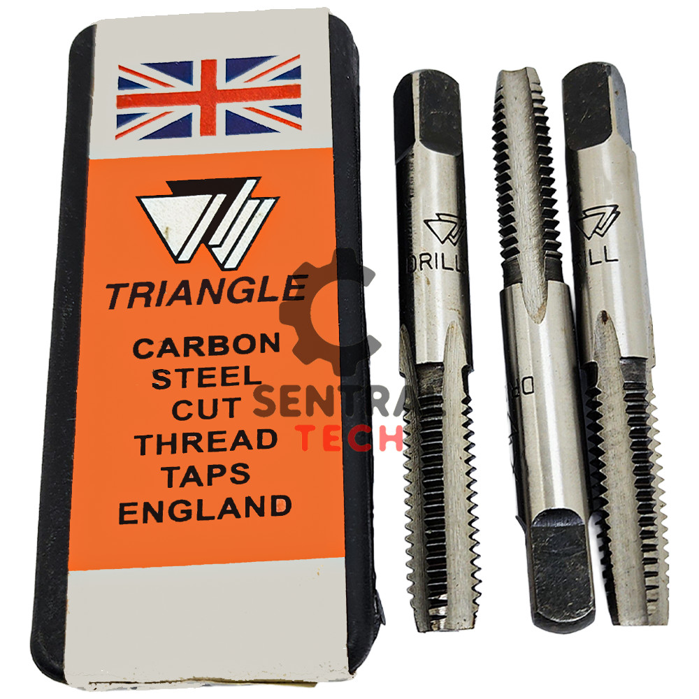 Jual Hand Tap TRIANGLE 5/16 X 18 Carbon Steel Inchi Set | Shopee Indonesia