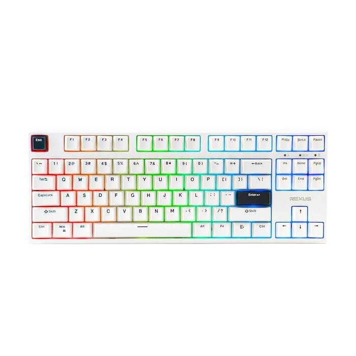 Jual Keyboard REXUS DAIVA RX-D87 South Facing LED Triple Connection ...