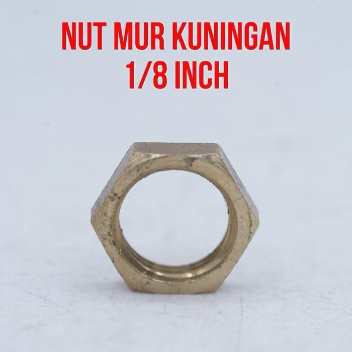 Jual YOLO Mur Baut 1/8 inch Kuningan Sambungan Pipa Brass Pipe Fitting ...